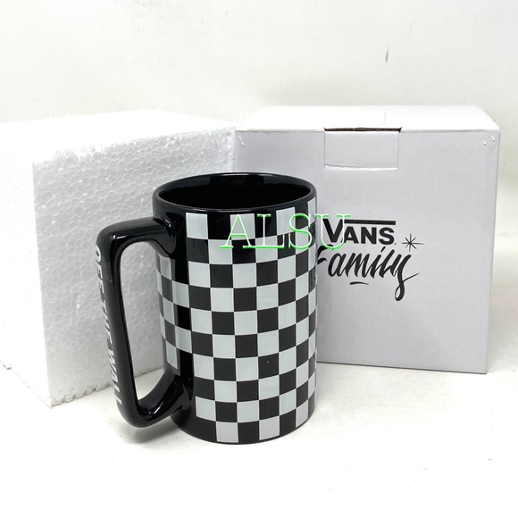 Vans | Other | Vans Family Ceramic Mug Cup Checkerboard Gift | Poshmark